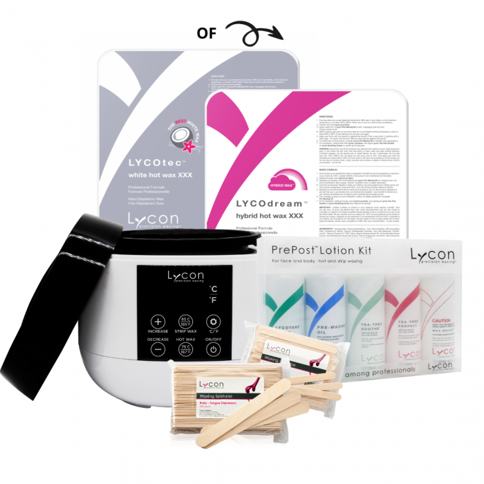 HYBRID FILM WAX KIT (incl. heater) - Lycon - Smooth & Co